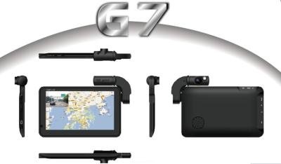 China El navegador separado de GPS del coche de la lente de la prenda impermeable el G7 construyó DVR Black Box en venta