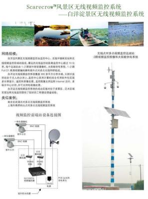 China Szenisches drahtloses Videoüberwachungssystem - szenisches drahtloses Video Chinas Baiyangdian zu verkaufen