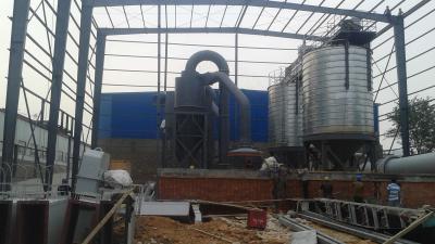 China Carbon Steel Rotary Dryer Machine Adjustable Speed Rotating Dryer for sale