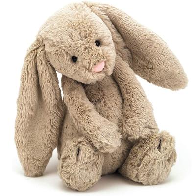 Cina Bunny Polyester Stuffed Animals Suitable beige vergognoso dalla nascita in vendita