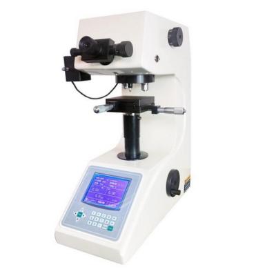 China Probador micro de la dureza de Vickers de la torrecilla manual de la conversión de la dureza con el sistema de elevación del gusano de turbo en venta