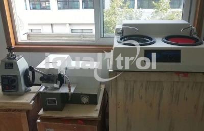 Κίνα Σταθερό αημένο ταχύτητα 450rpm μεταλλογραφική δύναμη μηχανών μηχανών 370W λείανσης και στίλβωσης προς πώληση