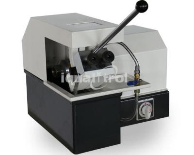 中国 切口の直径50mmの実験室の使用のための容易な操作解説書のMetallographic打抜き機 販売のため