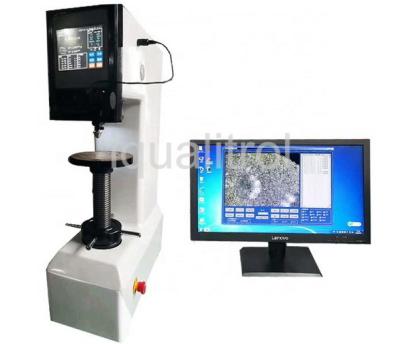 China Controlador táctil HBST-3000 Máquina de prueba de dureza de Brinell 8-650HBW con impresora térmica en venta
