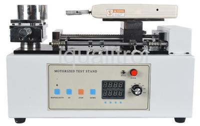 China Banco de prueba motorizado horizontal de la velocidad de Stepless con 2 abrazaderas para el dinamómetro de empuje del tirón en venta