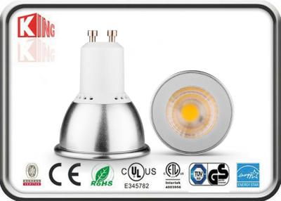 China 500 lumen5watt GU10 het LEIDENE Lichten 110V Warm Wit Stempelen Aluminium 30 Graad Te koop