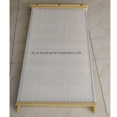 China 99.99% polyester het Samenvoegen zich het Type van Filterpatroon Vlakke Stoffilter Te koop