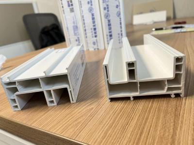 중국 GKBM Greenpy White 88B 슬라이딩 UPVC 플라스틱 창 프로필 2.5mm 2.8mm 판매용