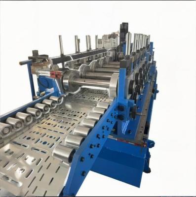 China Cable Tray System Machine Customized Design CU Channel Cable Tray Roll Forming Machine for sale