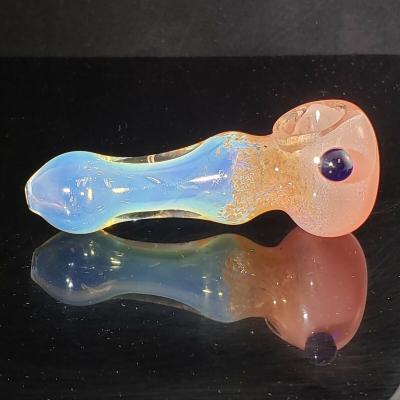 Китай Трубы табака коралла 4 дюймов трубы руки шара розовой Collectible стеклянной куря продается