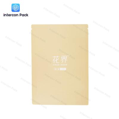 Cina Borsa risigillabile della chiusura lampo di Multi-dimensione della borsa di carta kraft di Brown per i vestiti in vendita