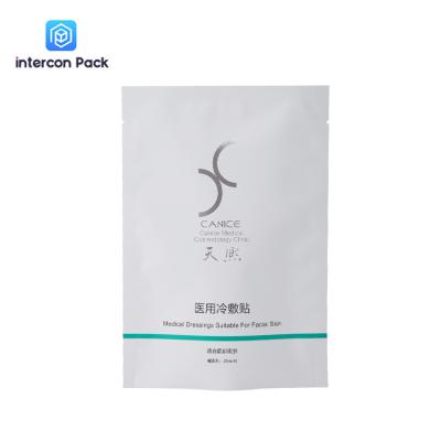 Cina Borsa cosmetica della bustina di carta kraft dello sciampo della bustina del campione della borsa della crema di fronte piccola in vendita