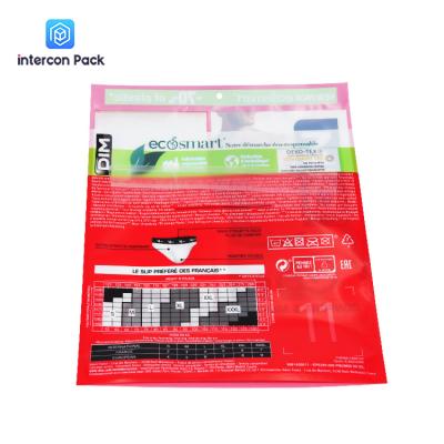 Cina Sacchetti di plastica autosigillanti del rinforzo del PVC LOGO Snack Zipper Bag su ordinazione in vendita