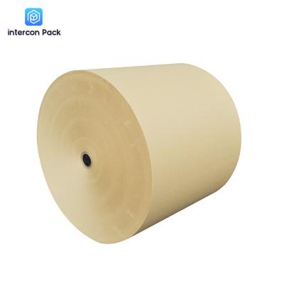 Chine PE enduit par côté de papier de double de Rolls de pierre de paquet d'Intercon aucun agent de blanchiment à vendre