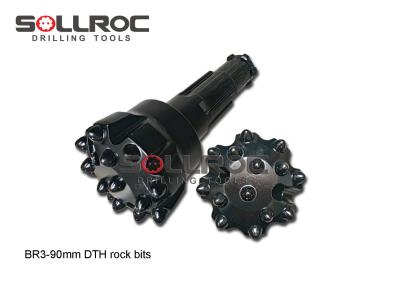 China Bits de martillo DTH Mach44 Bits de perforación de roca DTH para la perforación por soplado en venta
