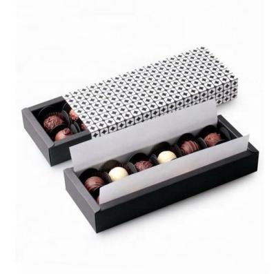 China Luxury Rigid Cardboard Custom Food Packaging Boxes With Ribbon for sale