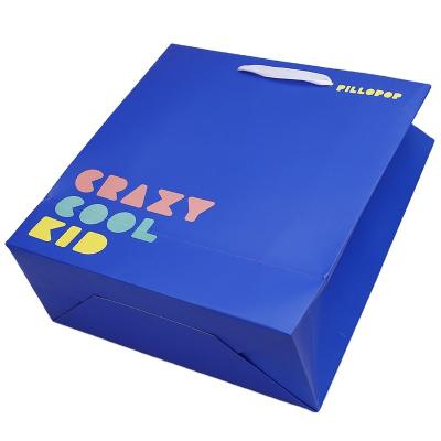 China C1S Printable Paper Bags With Rope Handle for sale