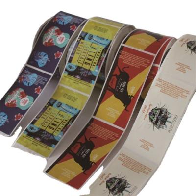 China BOPP Polyester Pharmaceutical Custom Label Stickers Self Adhesive for sale