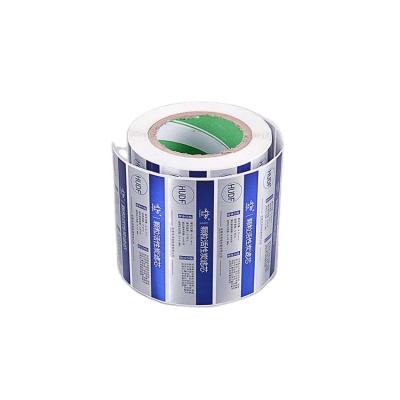 China Square Spot Color Polypropylene Custom Label Stickers Multi Style for sale