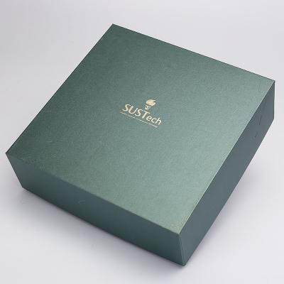 China Luxury Jewelry Rigid 157g Art Paper Gift Packing Boxes Matt Lamination for sale