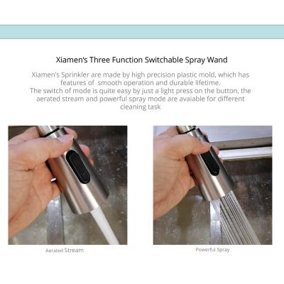 Cina Rubinetti scambiabili 5.24L/Min Single Hole Gooseneck Faucet dello spruzzo della cucina dello spruzzatore di funzione in vendita