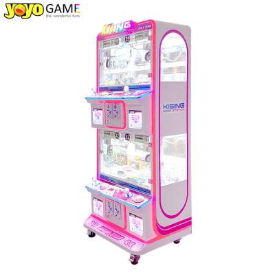 중국 아케이드 게임 머신 동전 조작 판매 미니 클라 머신 빌 수용기 메가 미니 클라 머신 판매용