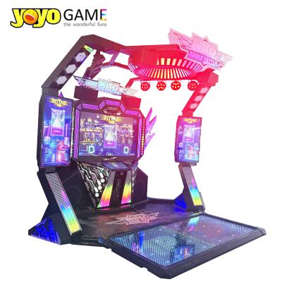 China Máquina de baile colorida para dos personas en venta