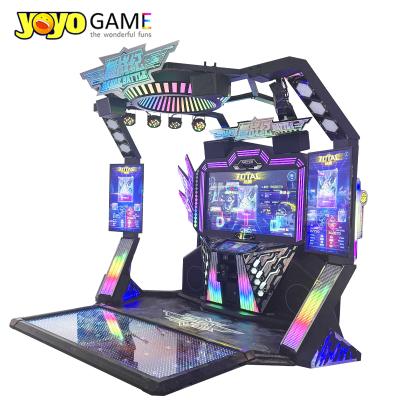 China Máquina de baile colorida para dos personas en venta