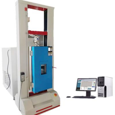 China Electronic High Temperature Tensile Strength Testing Machine 0.01kN High Accuracy for sale