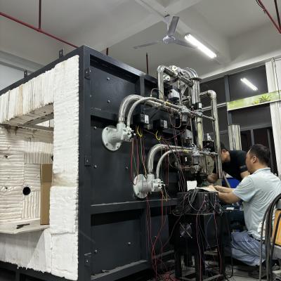 Cina Fornace per tester di resistenza al fuoco su piccola scala da 10 kW per rivestimenti ignifughi di strutture in acciaio in vendita