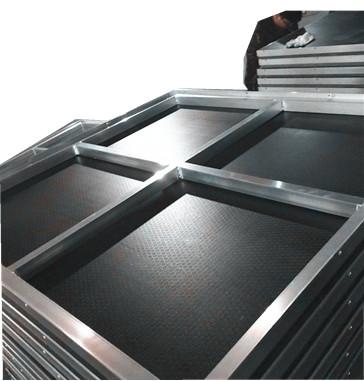 China Van het het Platform Stevige Stadium van het aluminium6062-t6 Draagbare Stadium Vloer 1.22*1.22M Te koop