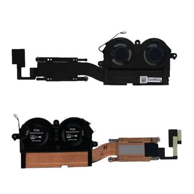 China New WCX2D CPU Cooling Heatsink with Fan Copper Material for Dell XPS 13 9380/7390 Processor for sale