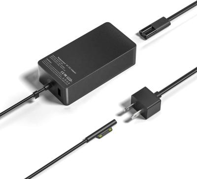 China Portable 127W 15V 8A AC Power Supply Adapter Fast Charger for Surface Book 3 Surface Pro Laptop Studio Output 5v/1a for sale