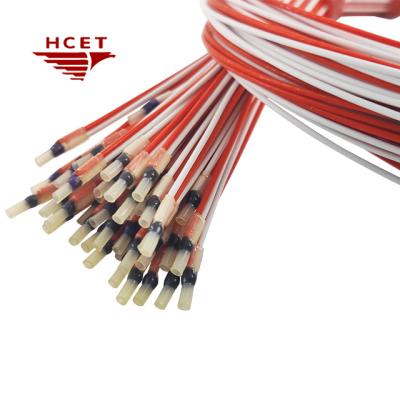 China ODM PTC Thermistor Motor Protection Thermal Cutoff Switch PTFE Triple Wire Temperature Sensor for sale