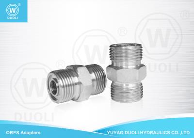 Cina Adattatore idraulico del maschio ORFS di acciaio al carbonio, filo O Ring Pipe Fittings in vendita