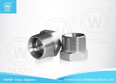 Cina Accessorio per tubi idraulico del capezzolo di acciaio al carbonio con il maschio di BSPT ed il filo femminile di BSP in vendita