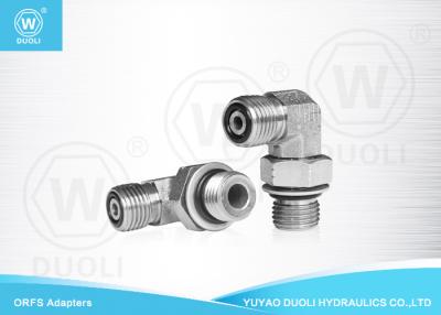 Cina Gomito idraulico ORFS di acciaio al carbonio 90° al maschio O Ring Seal Fittings di BSP in vendita
