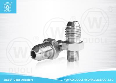 Cina Adattatore idraulico del filo di tubo di grado BSPT dell'adattatore 60 dei montaggi del maschio JIS del gas in vendita