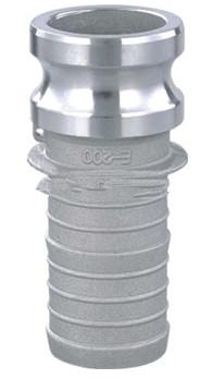 Cina Tipo stinco rapido idraulico del CAMLOCK SS/316 del tubo flessibile dell'adattatore maschio dell'accoppiamento E in vendita