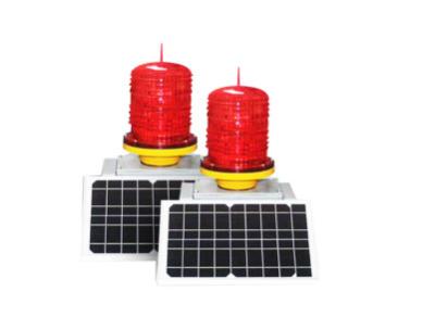 Cina Luci di avvertimento alimentate solari degli aerei di intensità bassa un angolo d'apertura da 360 gradi in vendita