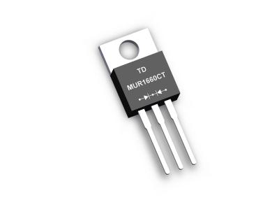 Cina Diodo di raddrizzatore ultraveloce di MUR1660CT 16a 600V al catodo comune 220AB in vendita