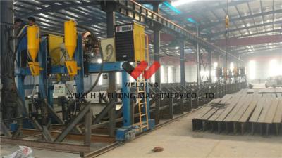 China o tipo máquina do pórtico do período de 5000mm de soldadura para a linha de produção do feixe de H com trilho de 15m CONSIDEROU à venda