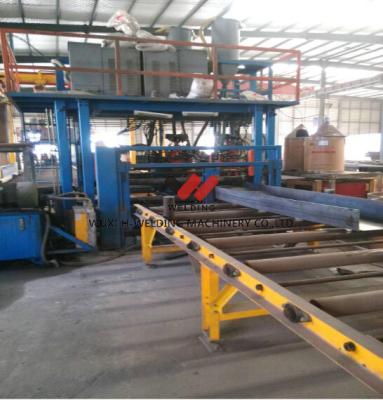 China Máquina de soldadura dianteira para a linha de soldadura do feixe de H, tipo horizontal, eficiência elevada à venda