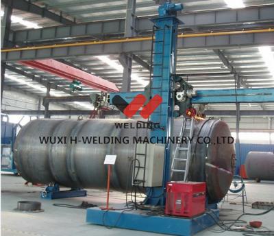 China manipulante medio de la soldadura del tanque/del tubo del deber 120kg automatizado con el movimiento de 4000m m en venta