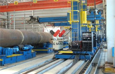 China Manipulante del tubo de la soldadura eléctrica de 200 kilogramos Siemens Rotura-Resistente con el carril de la carretilla de 2000m m en venta