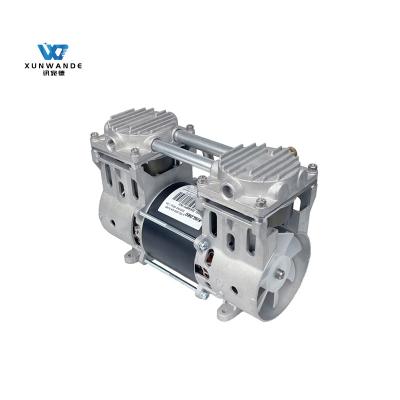 Cina Testa del compressore d'aria Pompa a vuoto 350W Senza olio Flusso massimo 75L/Min Motore a pistoni a doppio cilindro in vendita