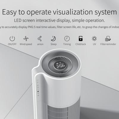 중국 중국 소매 지능형 공기청정기 Tuya US CA 휴대용 공기청정기 판매용