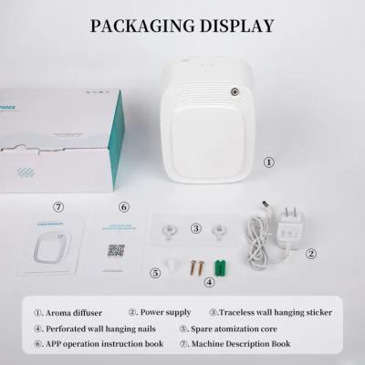 중국 HOMEFISH OEM ODM 무물 아로마테라피 공기 확산기 상업용 500-1000CBM 판매용