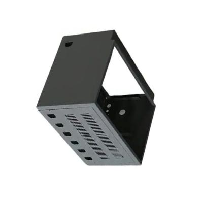 China Custom Steel SPCC SGCC Powder Coating Parts Bending Laser Cutting Sheet Metal Parts Fabrication for sale