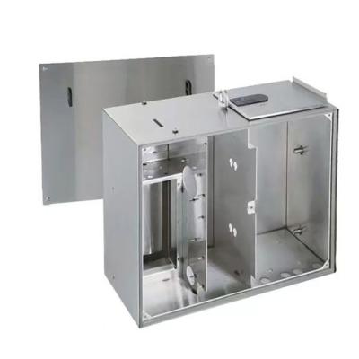 China Wall-mounted Sheet Metal Cabinet Energy Storage Power Supply Chassis Laser Cutting Bending for sale